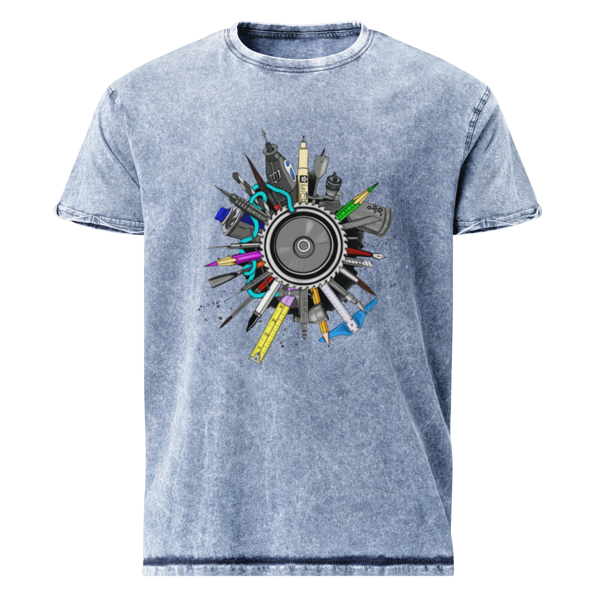 Unisex Denim T-Shirt - Creative Strength – FloWear.us